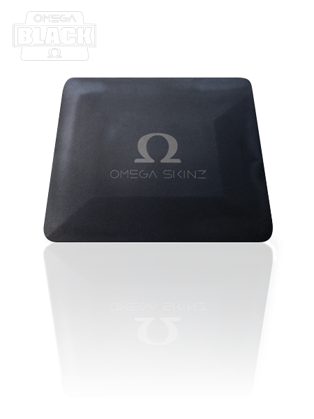 Omega-Skinz OMEGA Black Squeegee – Medium Rigid Teflon